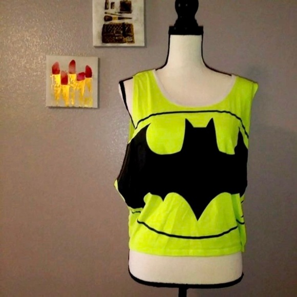 Batman | Tops | Authentic Batman Tm Dc Comics High Low Crop Top | Poshmark